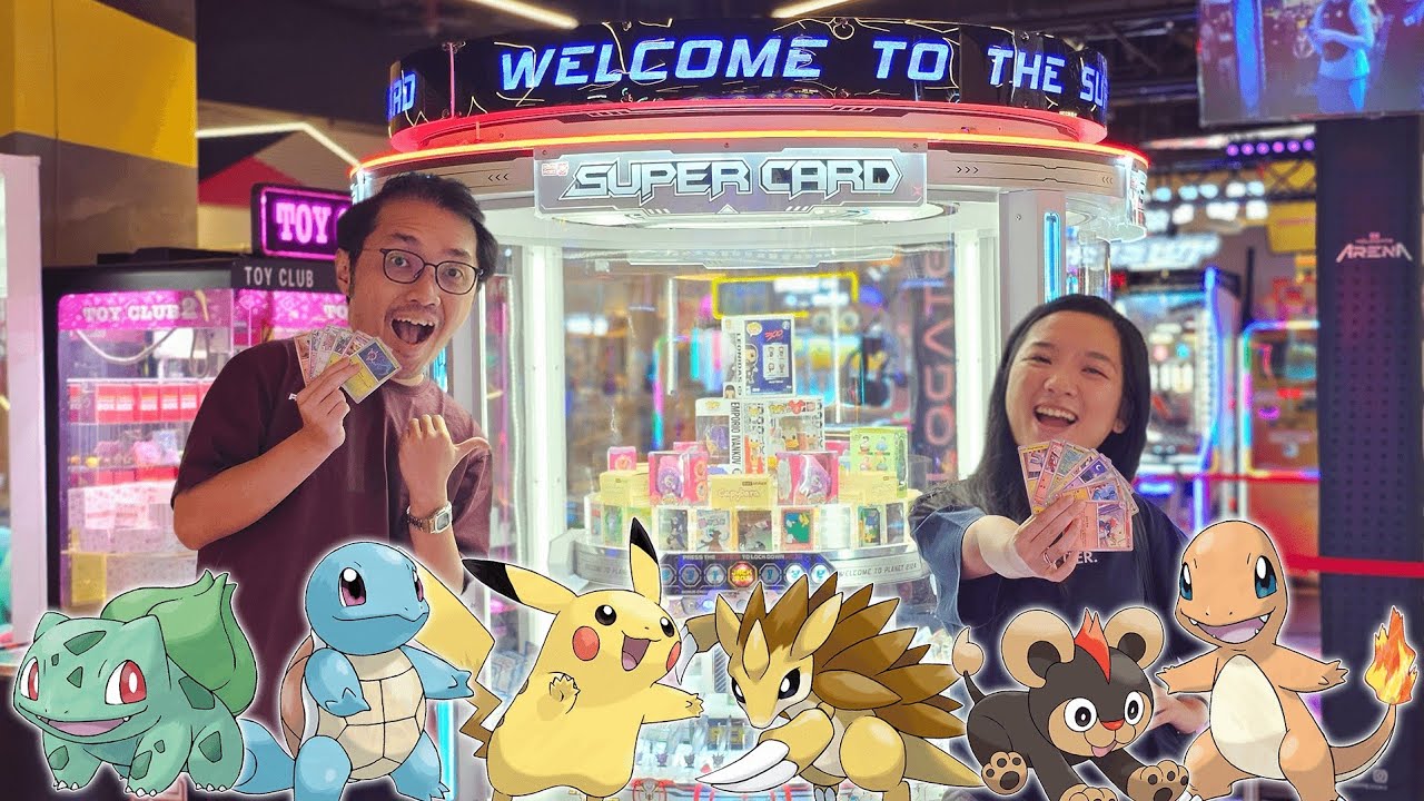 MESIN SUNDUL KARTU POKEMON BARU DI TIMEZONE?! - YouTube
