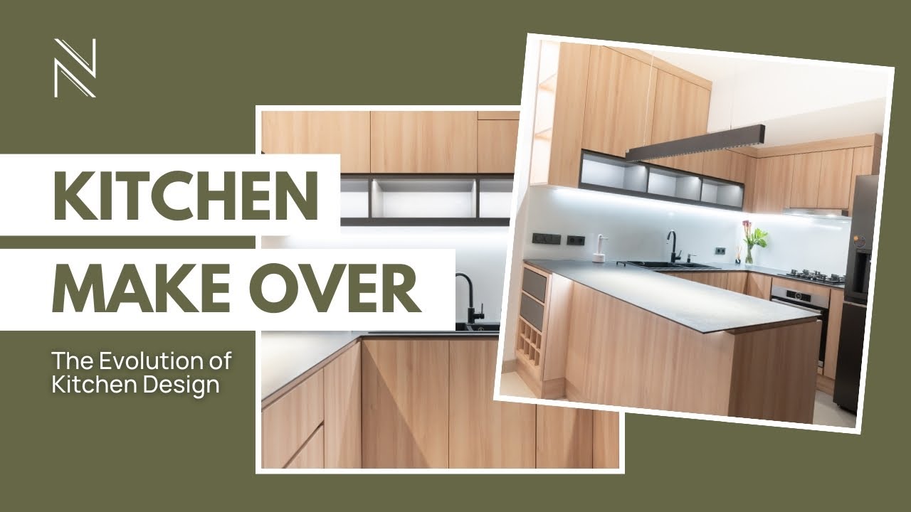 Kitchen Make Over | The Evolution of Kitchen Design - YouTube