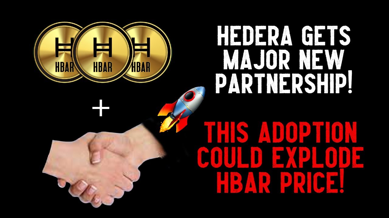Hedera Gets MAJOR New Partnership! This Adoption Could EXPLODE HBAR ...