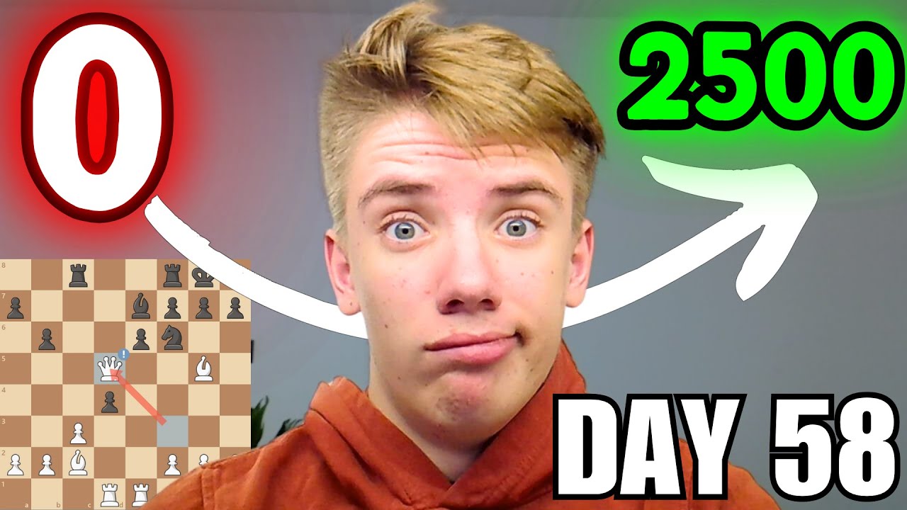 Day 58: Playing Chess Everyday Until 2500 ELO! - YouTube