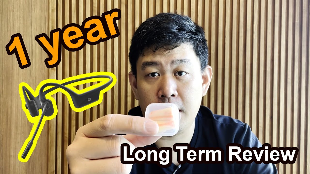 AfterShokz OpenComm 1 Year Long Term Review - YouTube