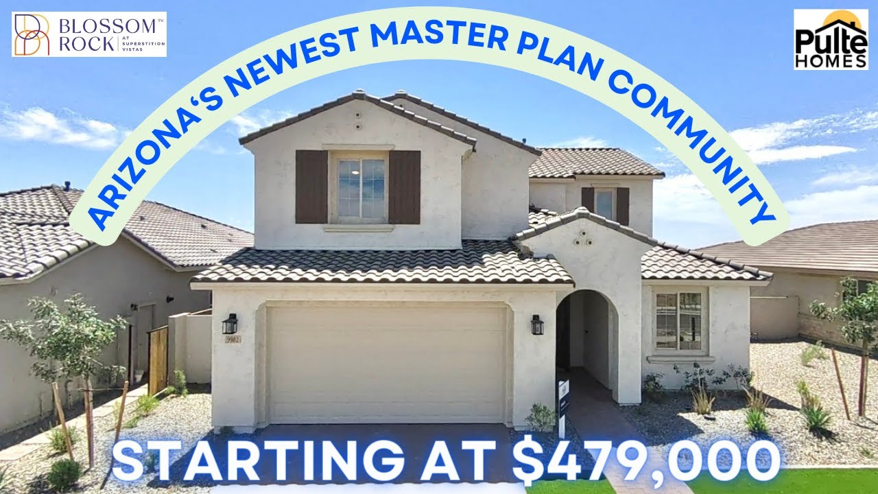 Living in Arizona's Newest Master Plan Community! [Blossom Rock | Pulte ...