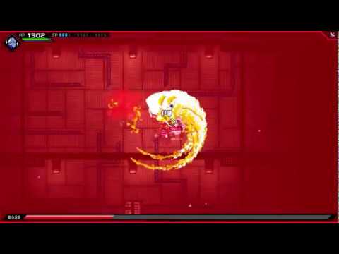 Crosscode 1.0 Twilight Master (Samurai Boss) fight with pin body only - YouTube