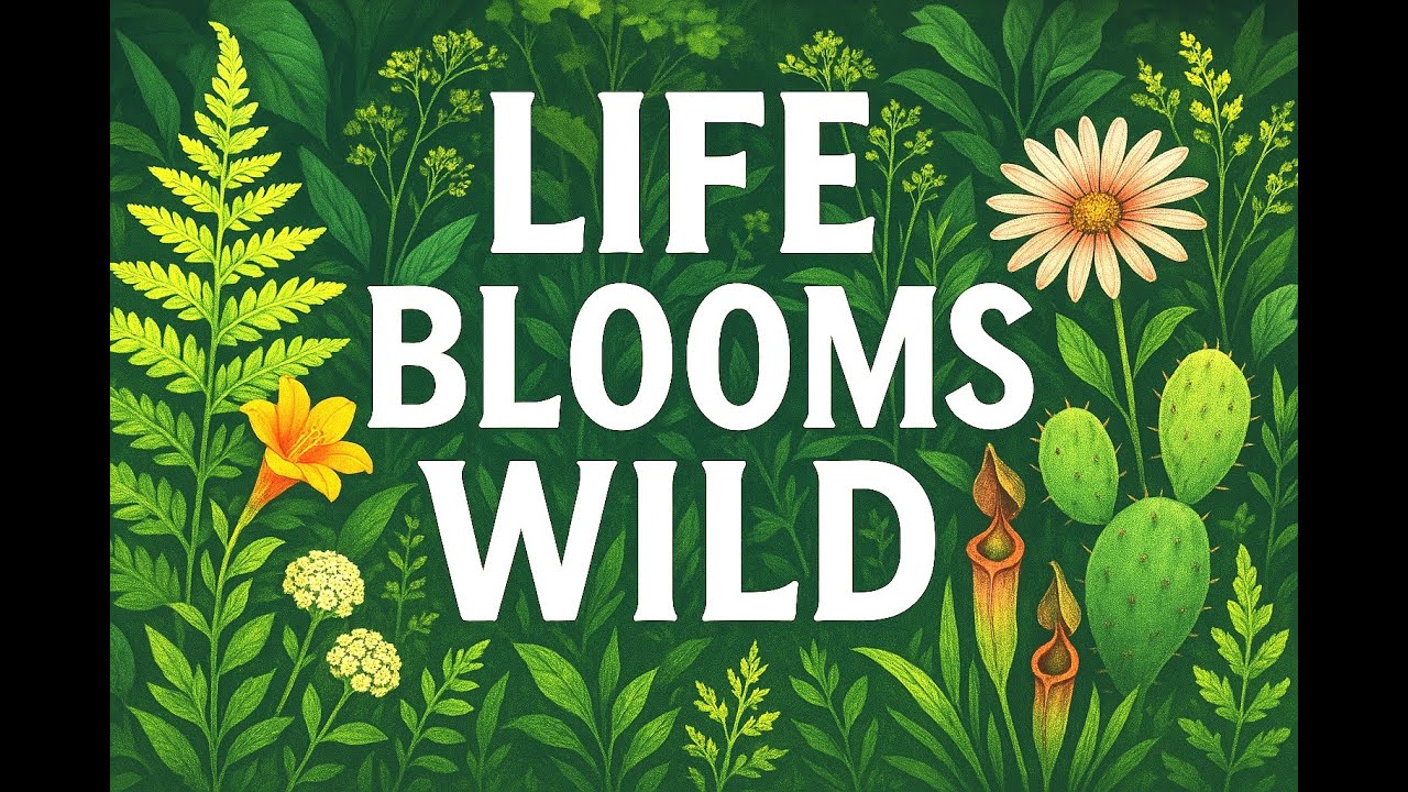 🌿 Life Blooms Wild – Official Channel Trailer | Where Plants Think ...