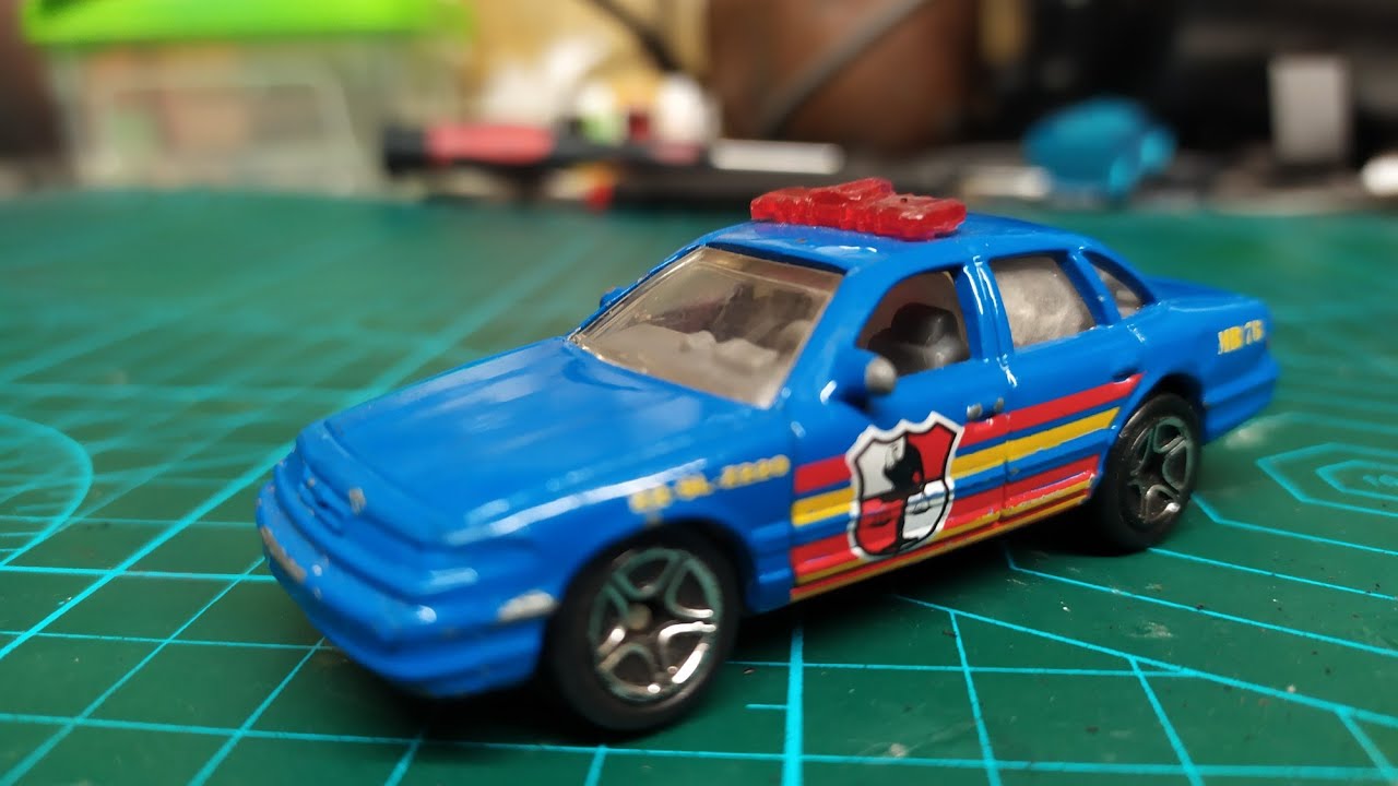 ford crown victoria matchbox custom - YouTube