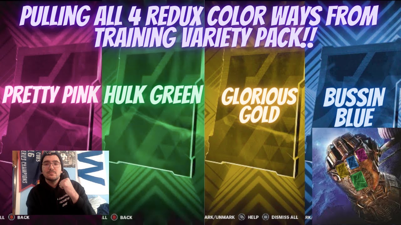 I PULLED EVERY REDUX COLOR FROM THIS CRAZY TRAINING VARIETY PACK ...