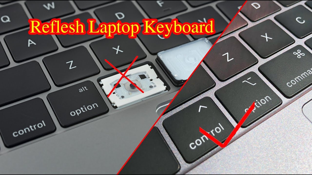 How to change dell 7th Generation Laptop Keyboard l Laptop Repair ...