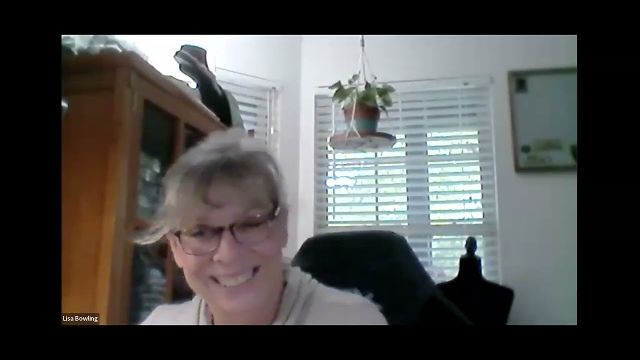 UMBS LBL Lisa Bowling 10 14 23 Embroidered Feather Pendant - YouTube