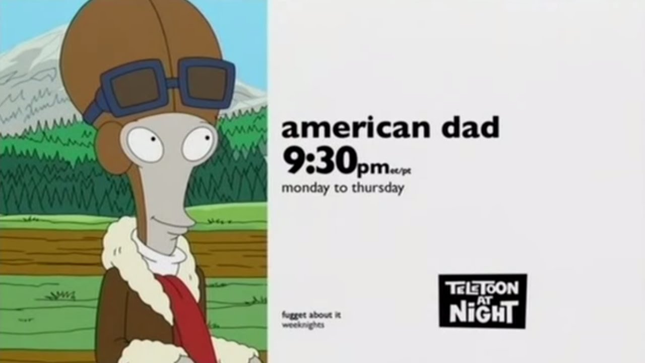 TELETOON AT NiGHT (2017) - American Dad Short Promo - YouTube