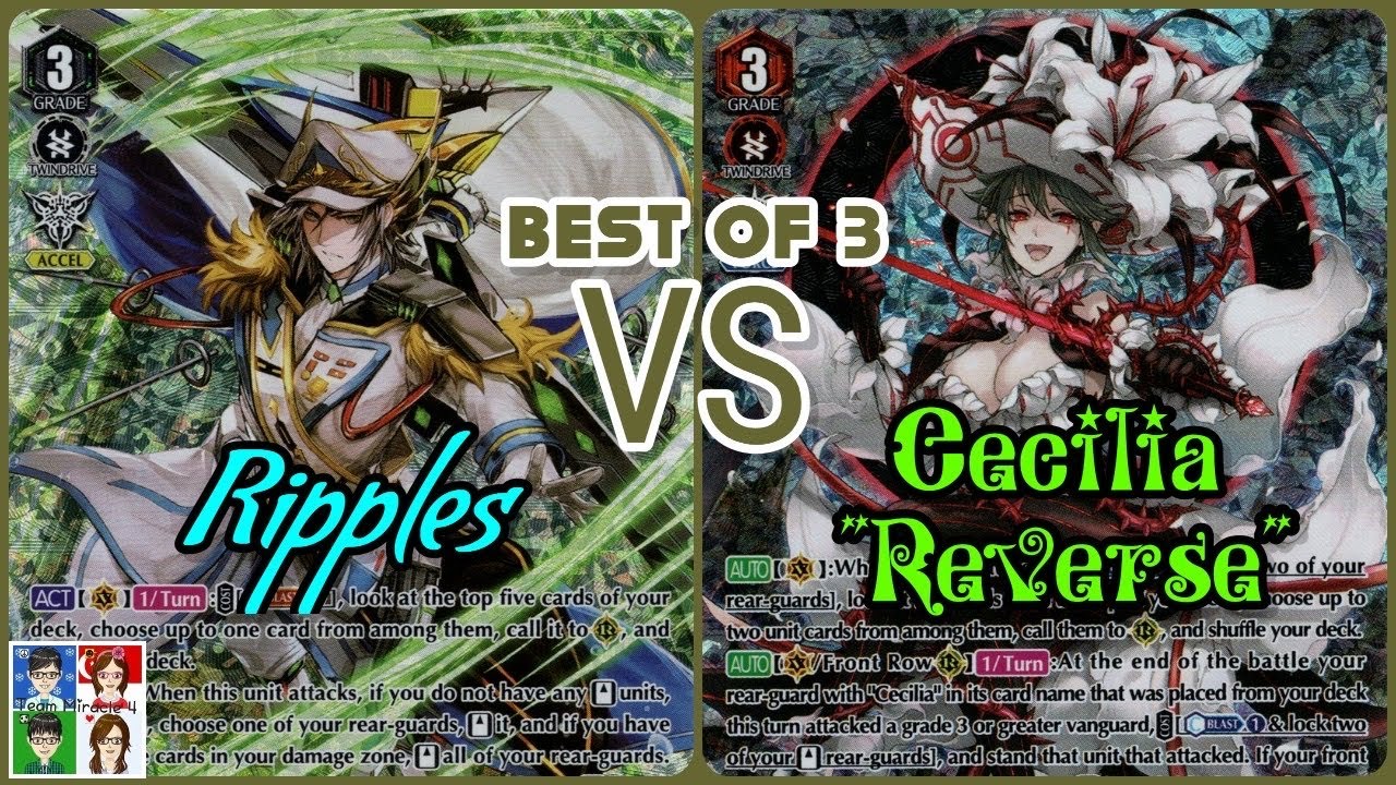 Ripples VS Musketeers | Cardfight Vanguard V Premium: Aqua Force VS Neo ...
