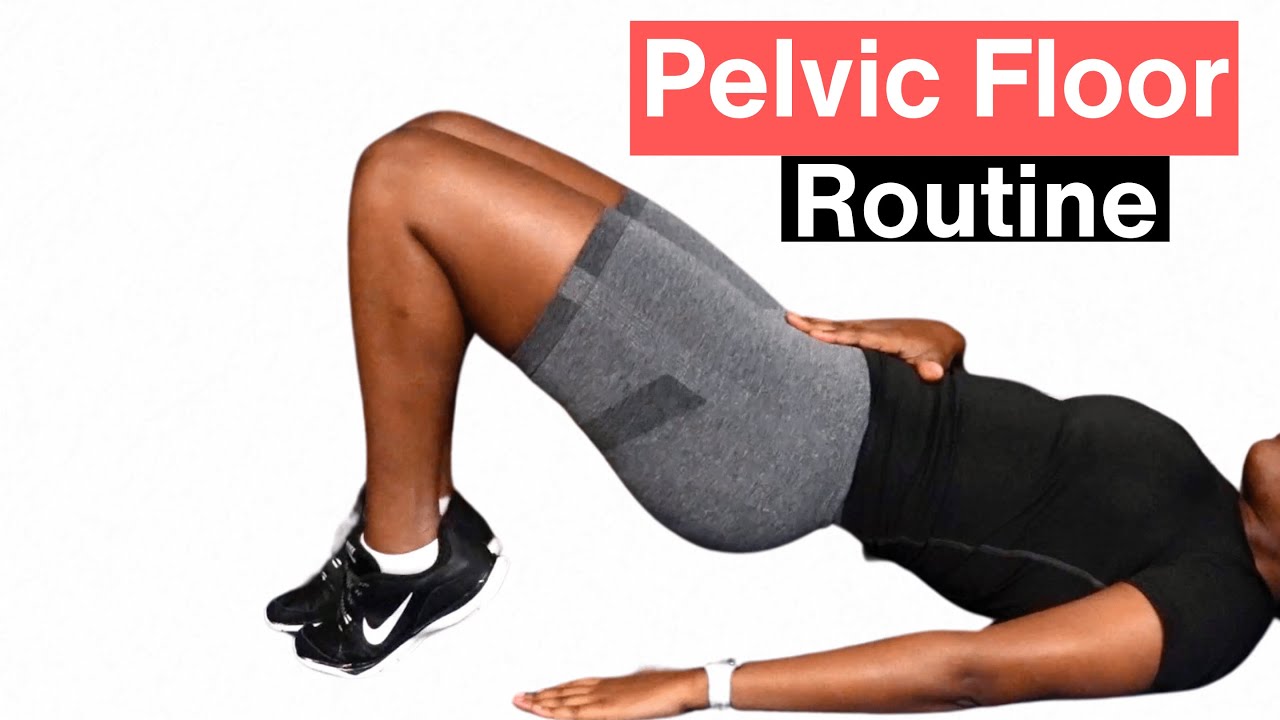 At home PELVIC FLOOR WORKOUT: 5 Pelvic Floor Exercises No Equipment ...