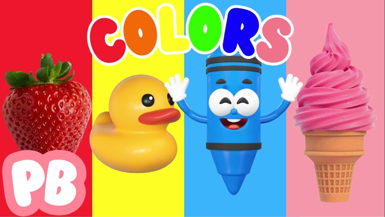 FUN COLORS| Learning Colors For Kids| Toddlers | Preschool Learning ...