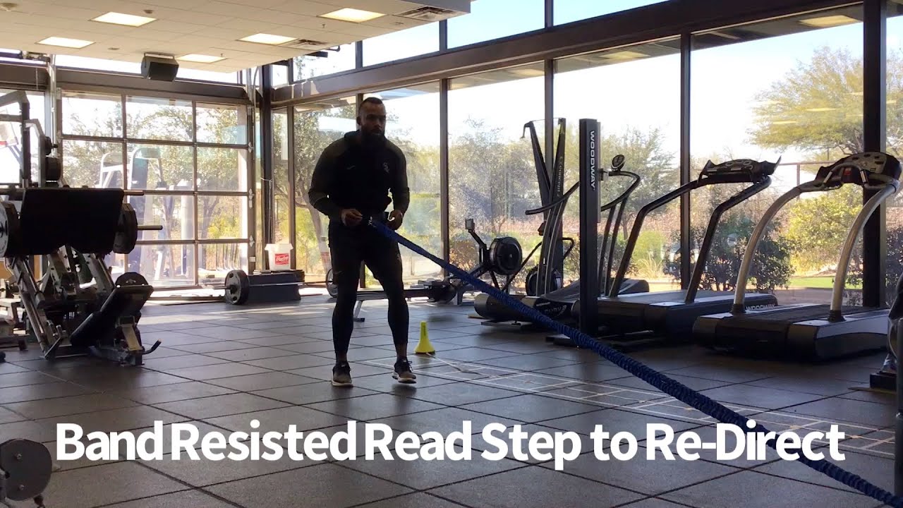 Band Resisted Read Step to Re-Direct - YouTube