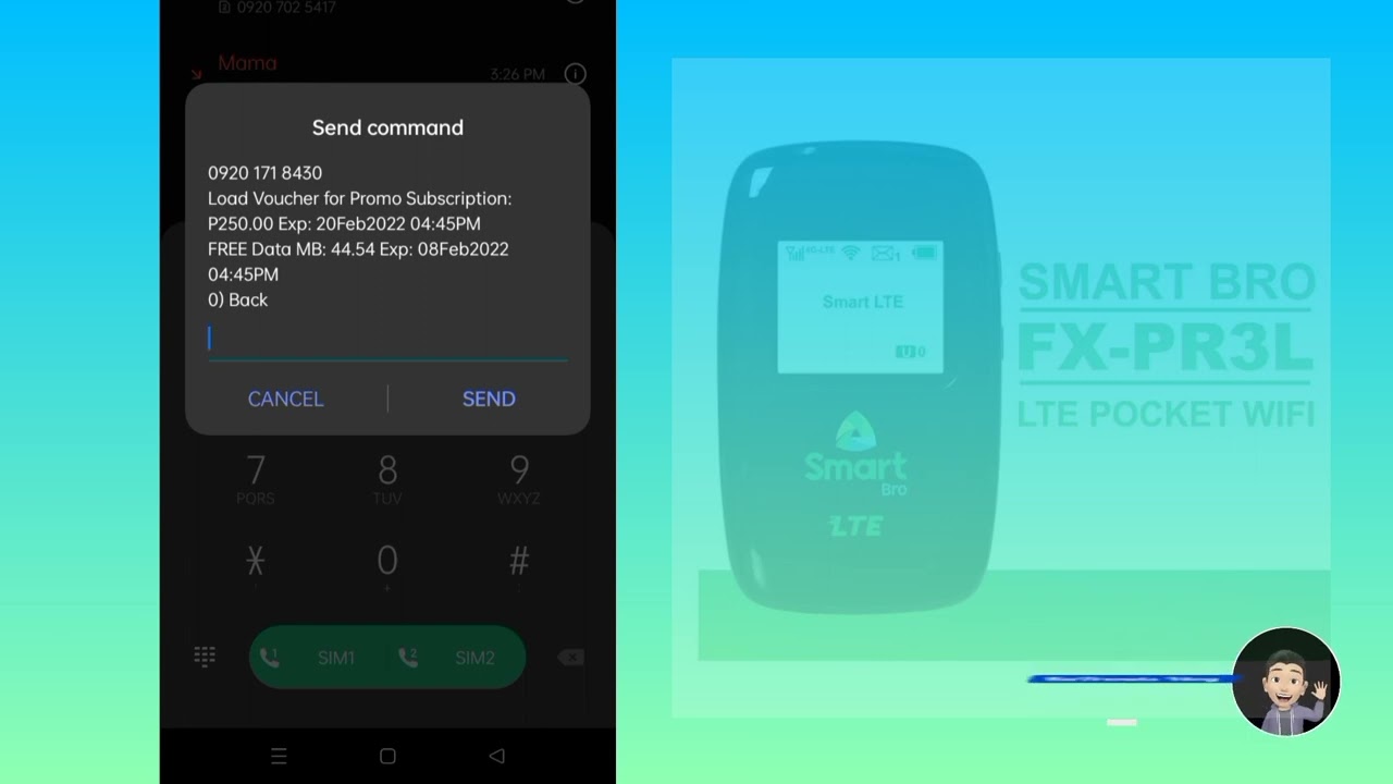 Claim 250php Free Load Voucher in Smart LTE Pocket WiFi | @KaTrends ...