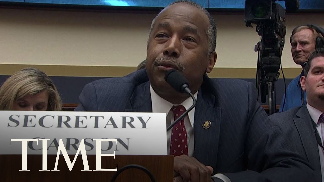 HUD Secretary Ben Carson Was Asked About Common Term Related To ...