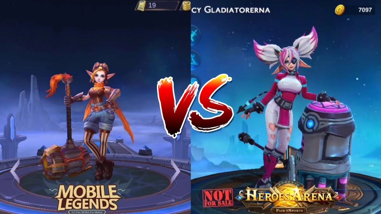 Mobile Legends Vs Heroes Arena. Who Will Win? - YouTube