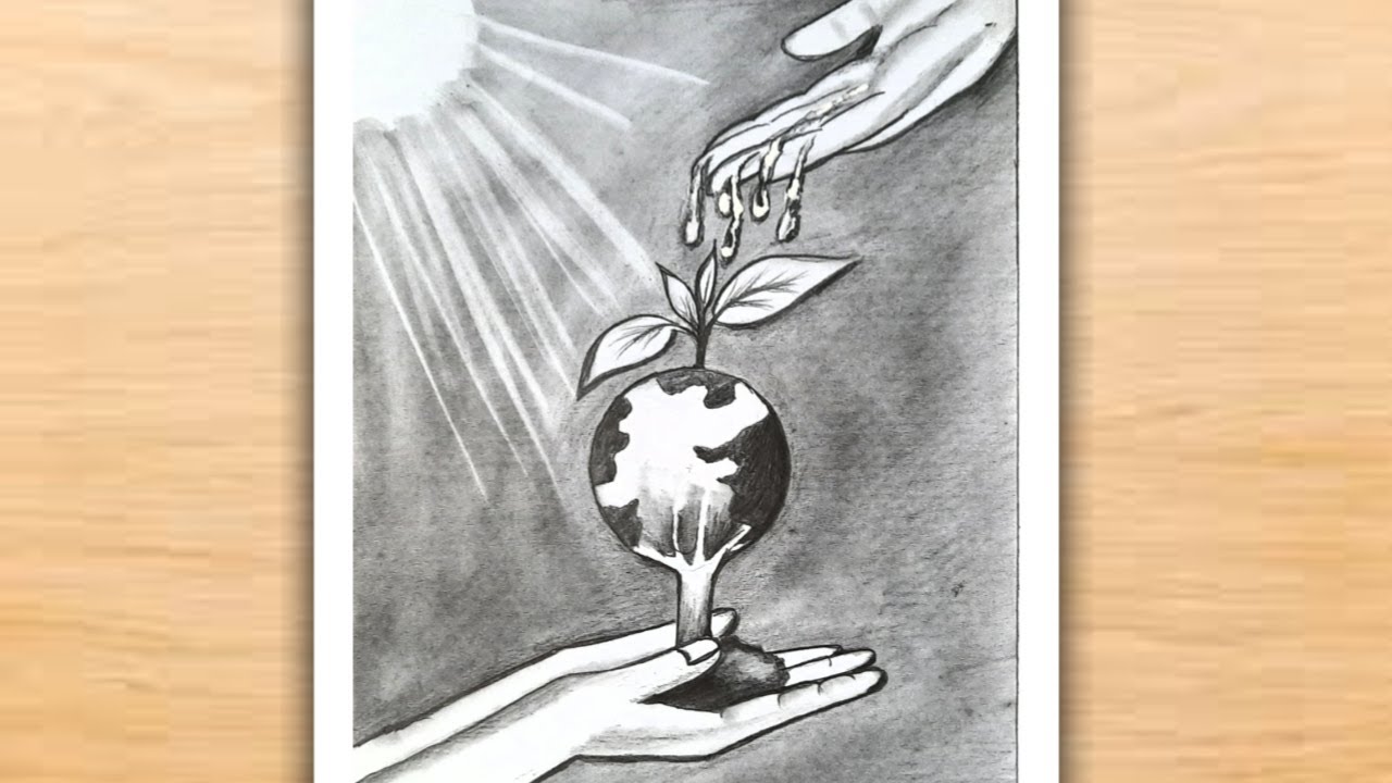 World Nature Conversation Drawing /World Nature Conversation Day Poster ...