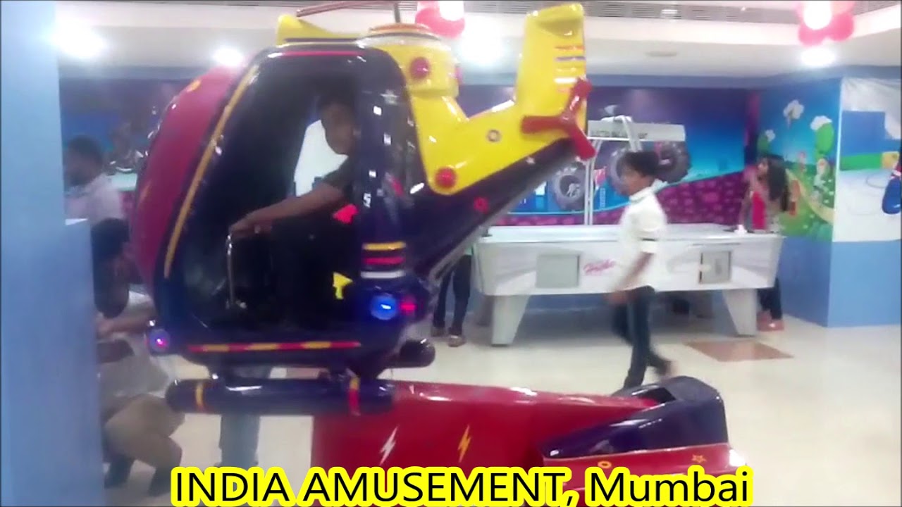HELICOPTER KIDDIE RIDE | INDIA AMUSEMENT - YouTube