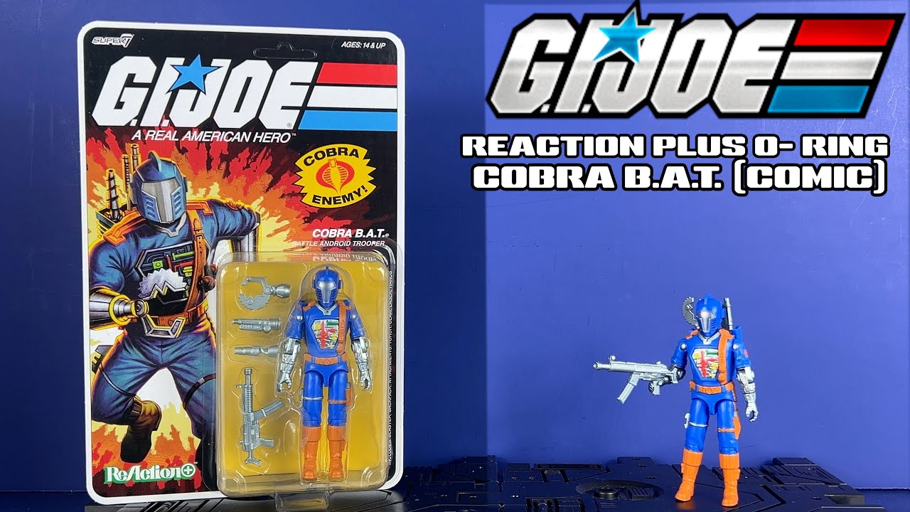 SUPER 7 Reaction Plus O-RING COBRA B.A.T. (COMIC ) Review - YouTube