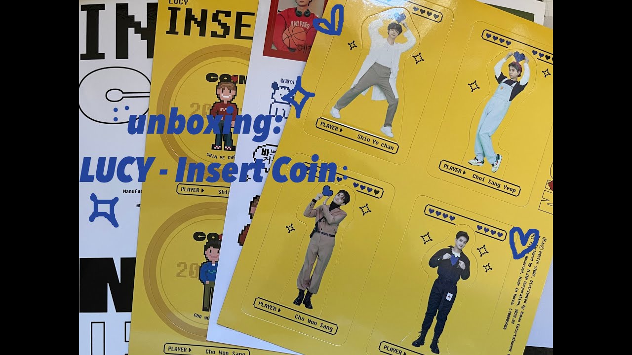 unboxing LUCY: Insert Coin (3rd EP) - YouTube