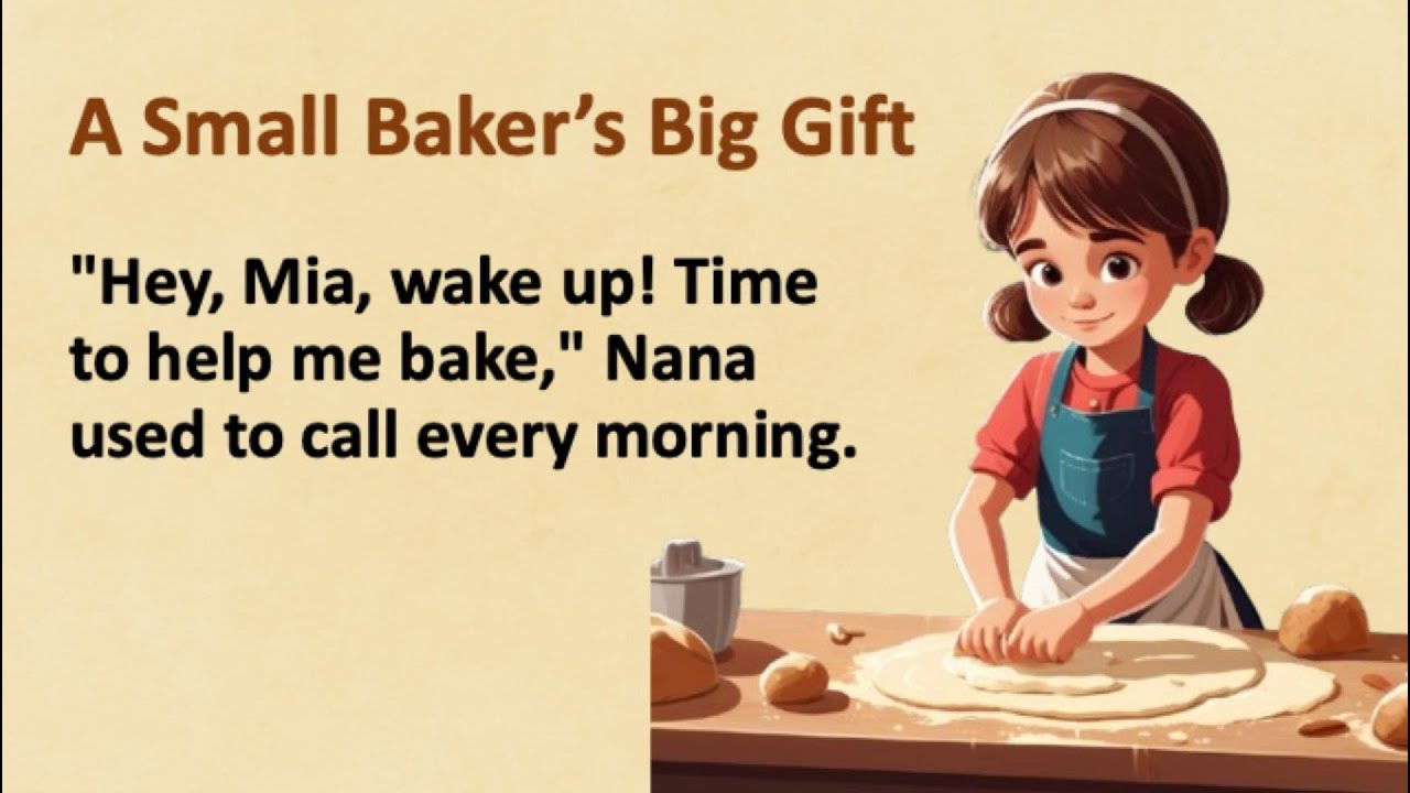 Learn English Through 📖 | 🍞A Small Baker's Big Gift🥖 | Eagle English ...