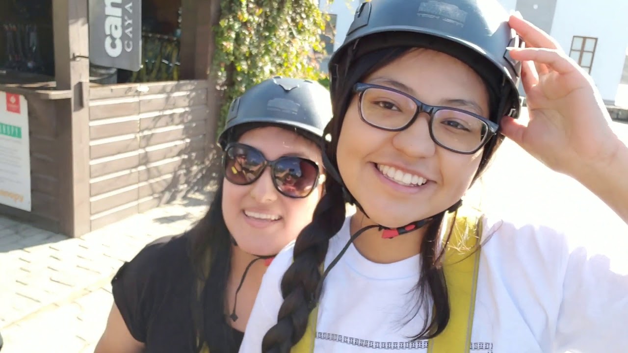 Primera vez salto en Canopy Cayala, Guatemala - YouTube