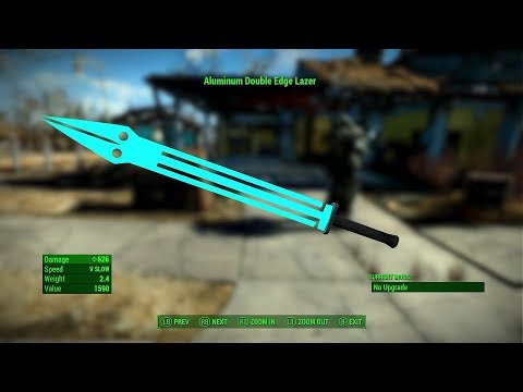 FALLOUT 4 MODS NOCTURNE SWORD - YouTube