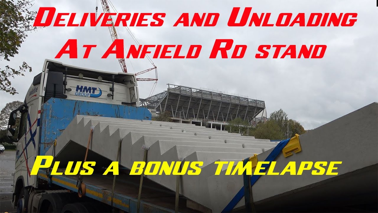 Extra visit to Anfield rd Stand extension 7th November 2022 - YouTube