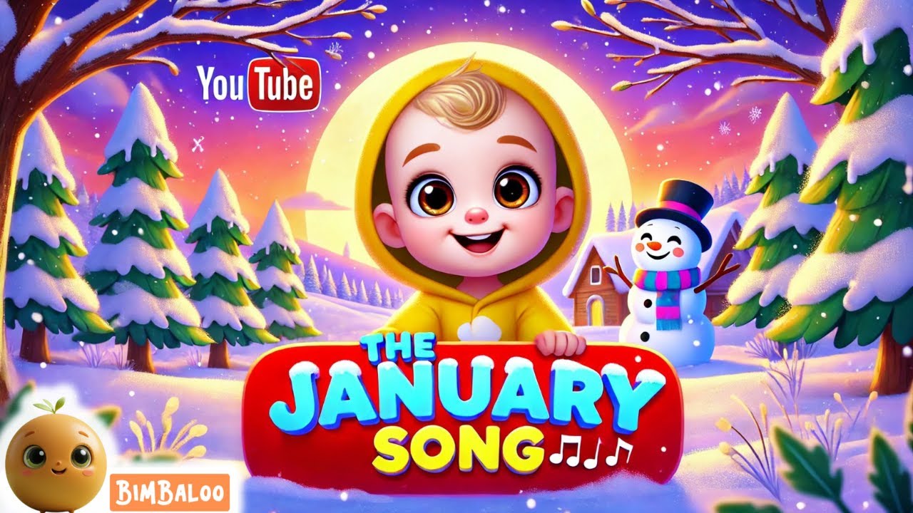 January's Song - Magical Winter Nursery Rhyme for Kids | BIMBALOO - YouTube