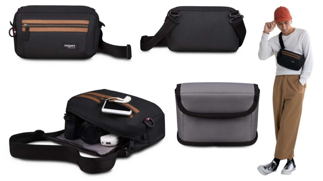 BODYPACK PRODIGERS VERITAGE 1.0 CAMERA SHOULDER BAG 4L BLACK ...