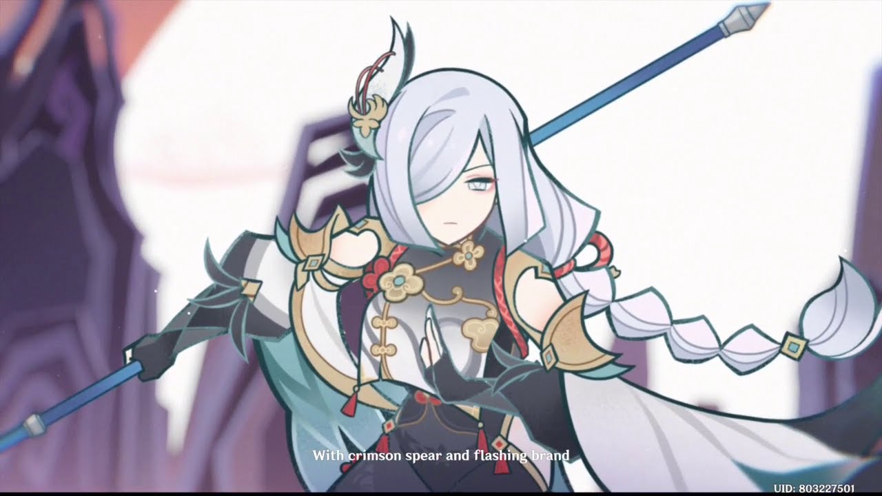 SHENHE STORY ANIMATION Genshin Impact CUTSCENE - YouTube