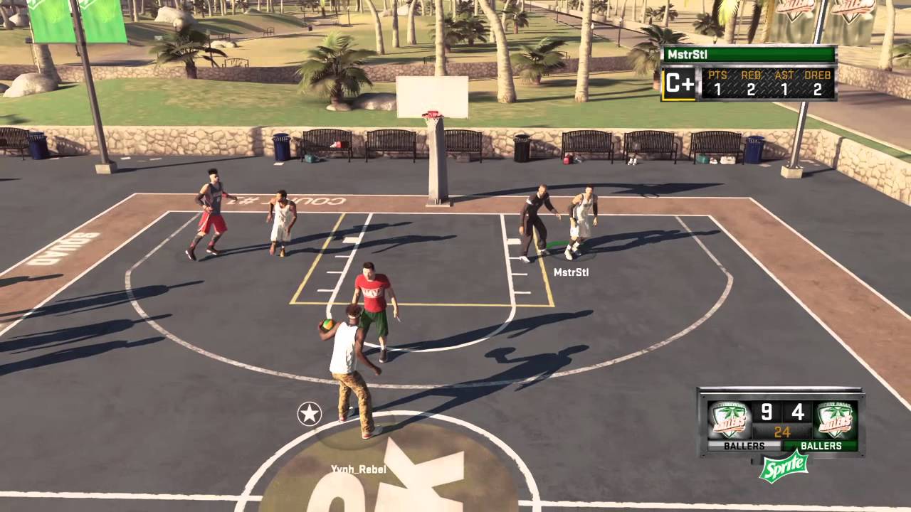 NBA 2K15 MyPark SICK DUNK! - YouTube