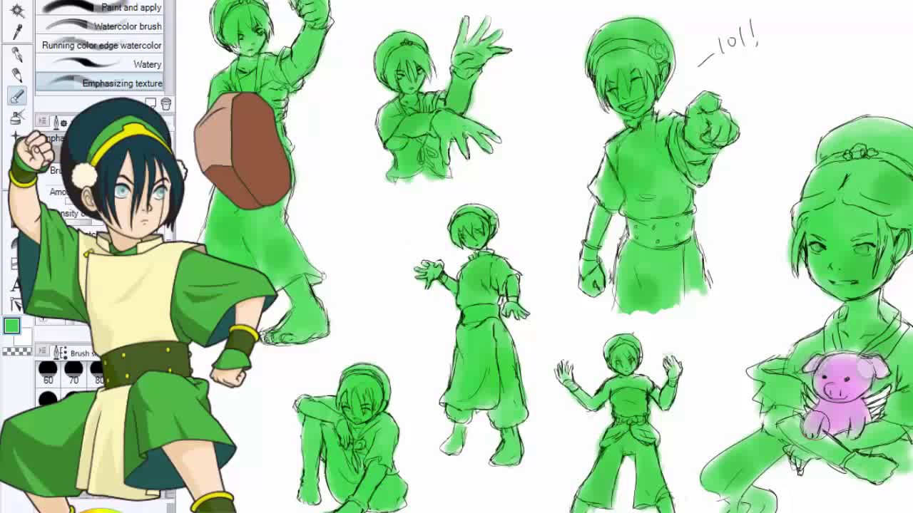 Earth Bending Poses