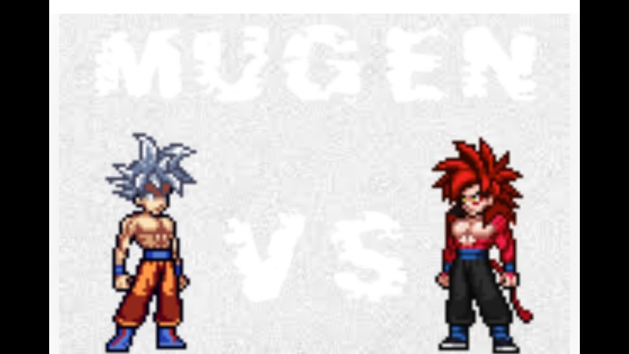 Goku UIPerfect vs Xeno Goku SSJ4 LB - YouTube