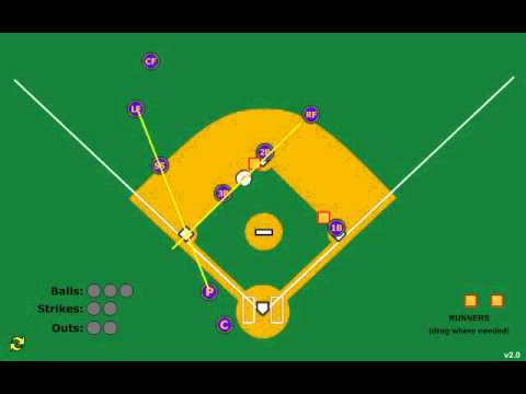 Runner on First Base (Baseball) - YouTube