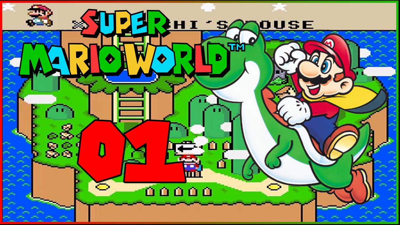 Let's Play Super Mario World - Episode 1 - YouTube