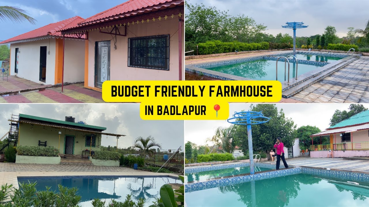 Affordable Farmhouse Getaways Near Mumbai - YouTube