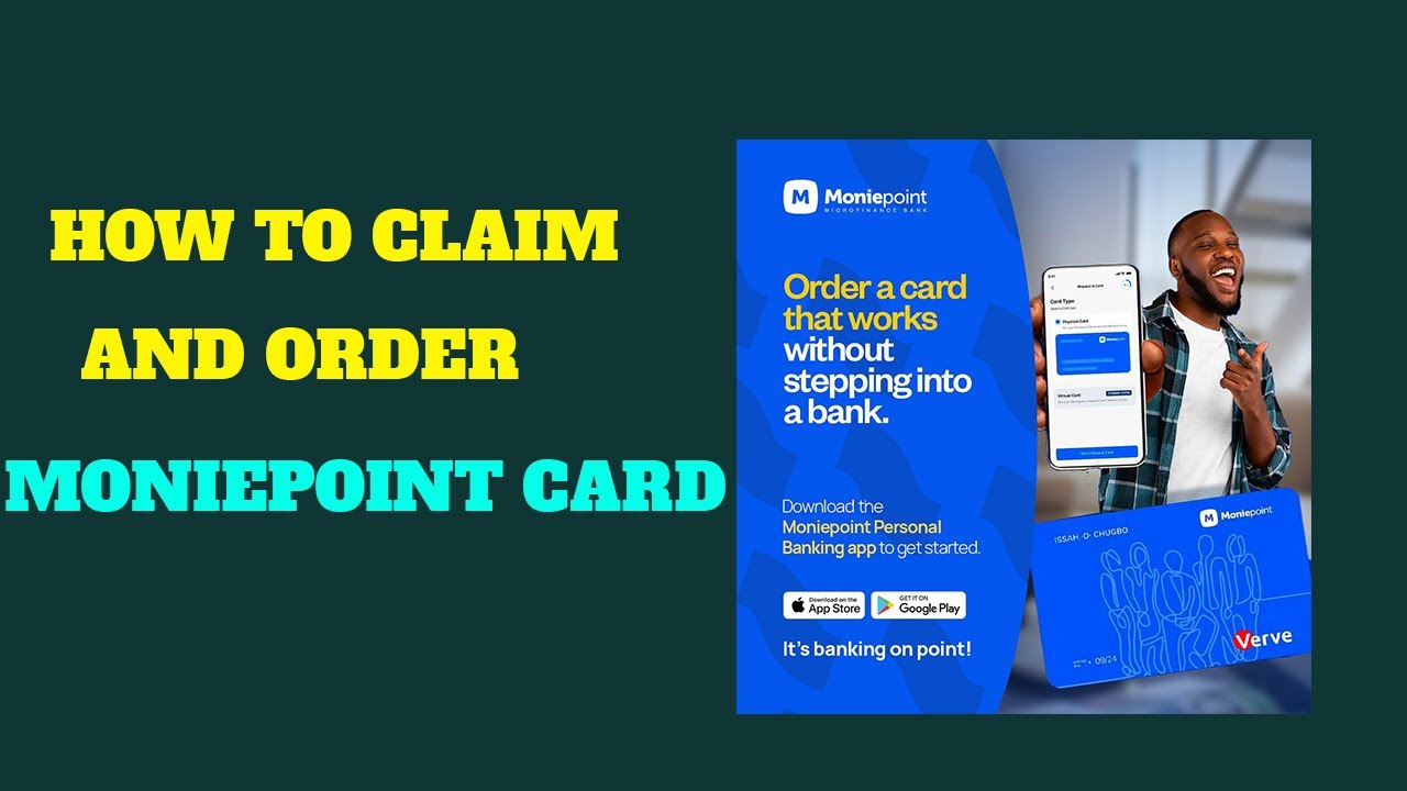 How to claim a Moniepoint virtual and physical Visa or Dollar Debit ATM ...