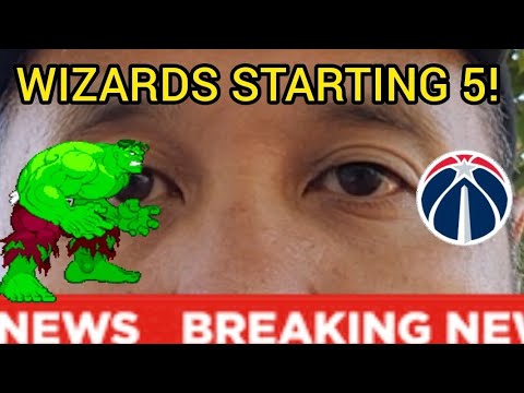 WIZARDS Starting 5 Lineup and BACKUPS! [2022] NBA UPDATES! BRADLEY Beal ...