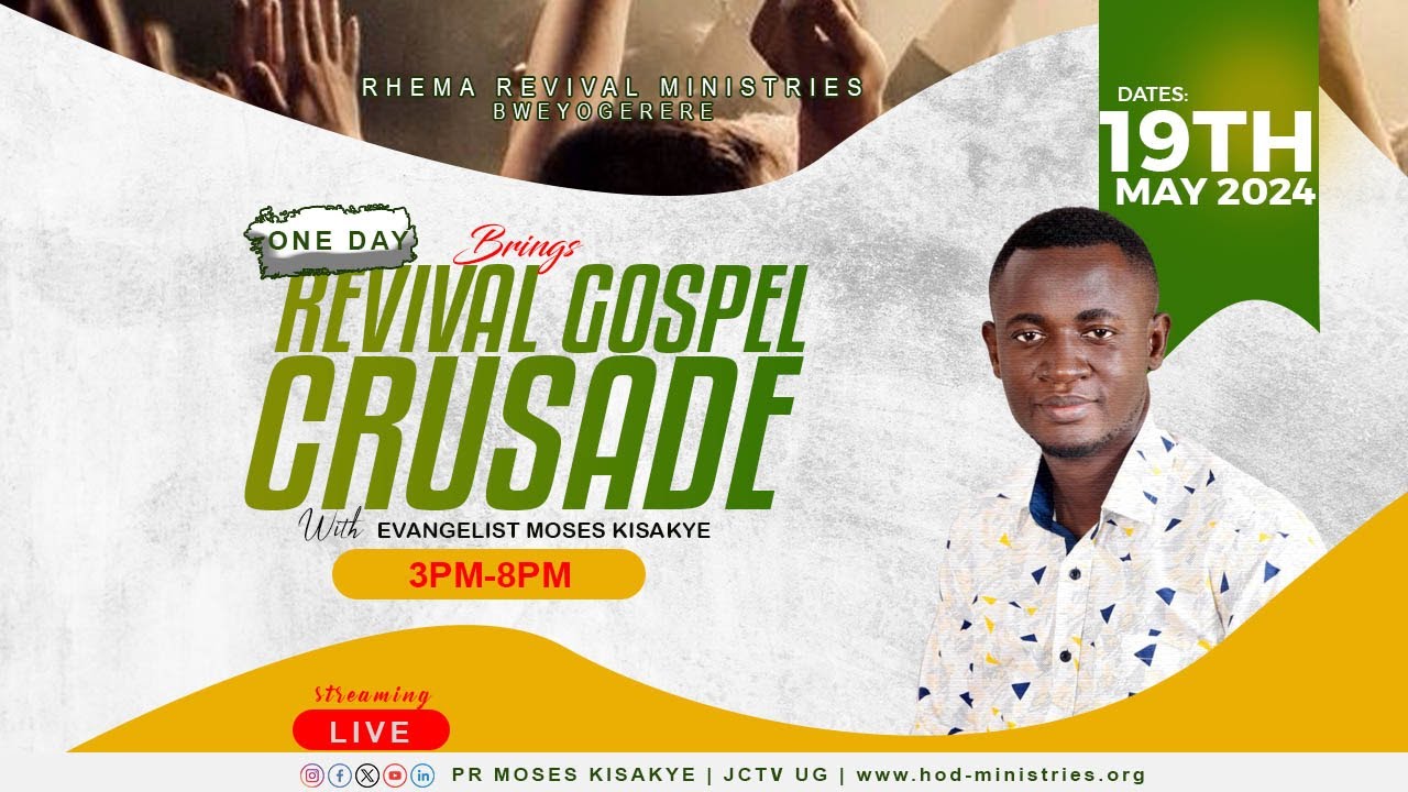 REVIVAL GOSPEL CRUSADE |RHEMA REVIVAL MINISTRIES - YouTube