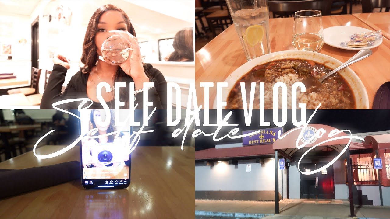 SELF DATE NIGHT VLOG 💕 | solo diaries ep. 1 - YouTube