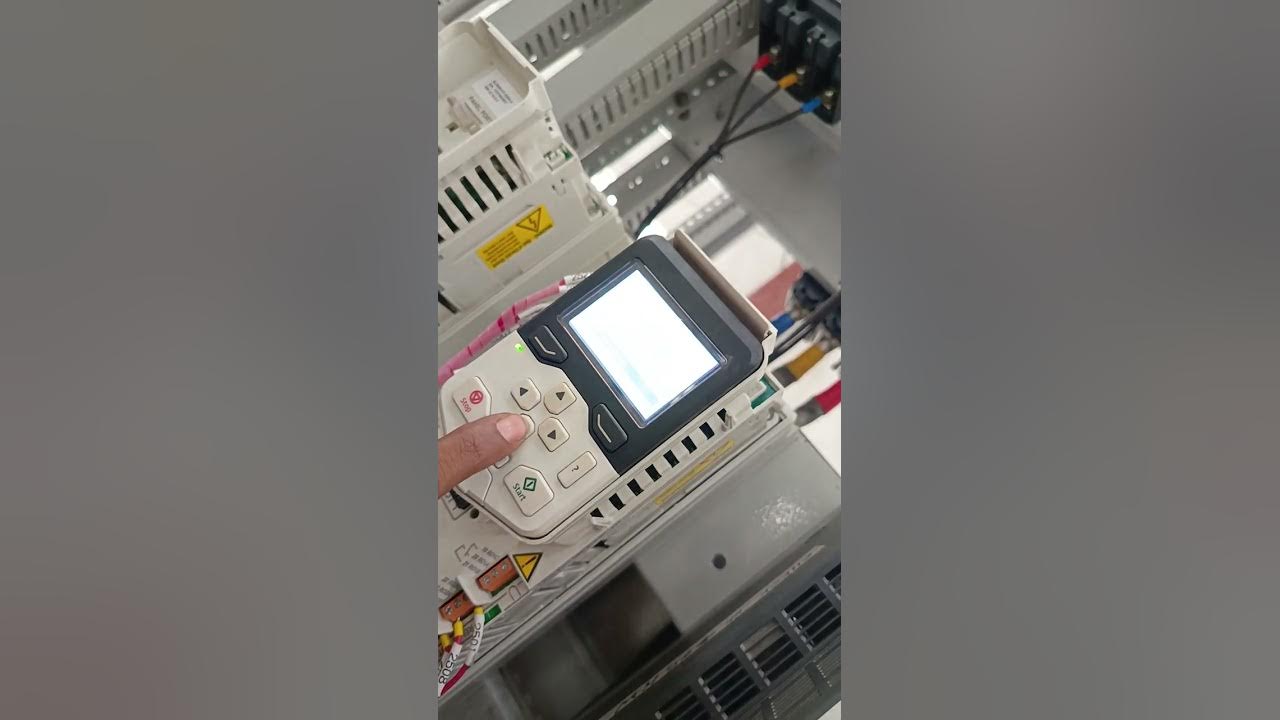 ABB VFD Parameter Setting 2 #electrical - YouTube