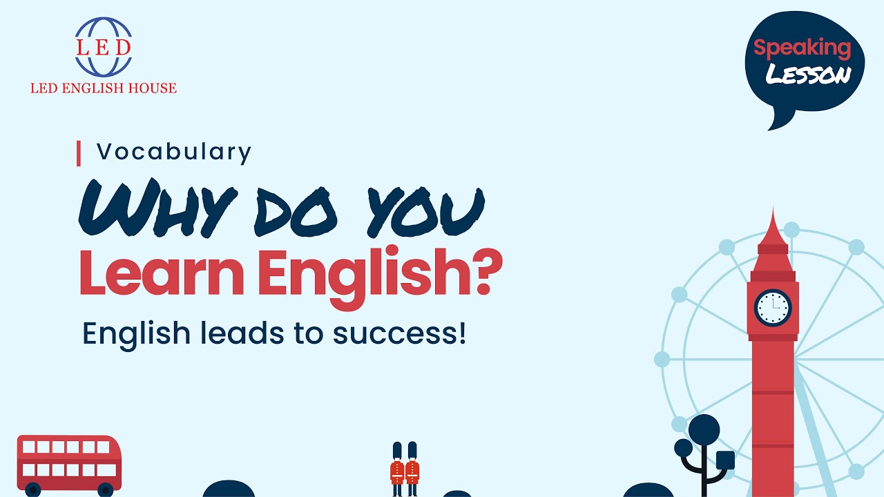 Vocabulary | Why do you learn English? - YouTube