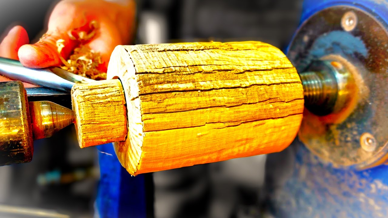 Woodturning - Create the most beautiful wood object - YouTube