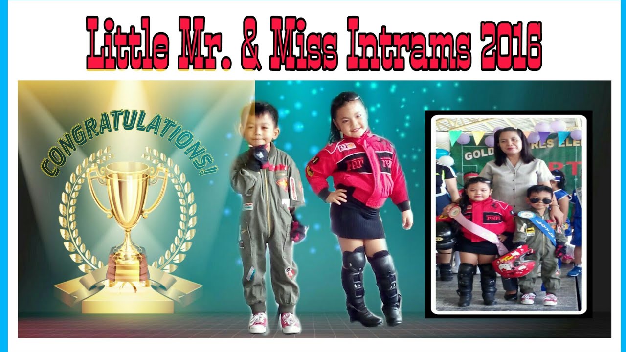Mr. & Miss Intrams 2016 - YouTube