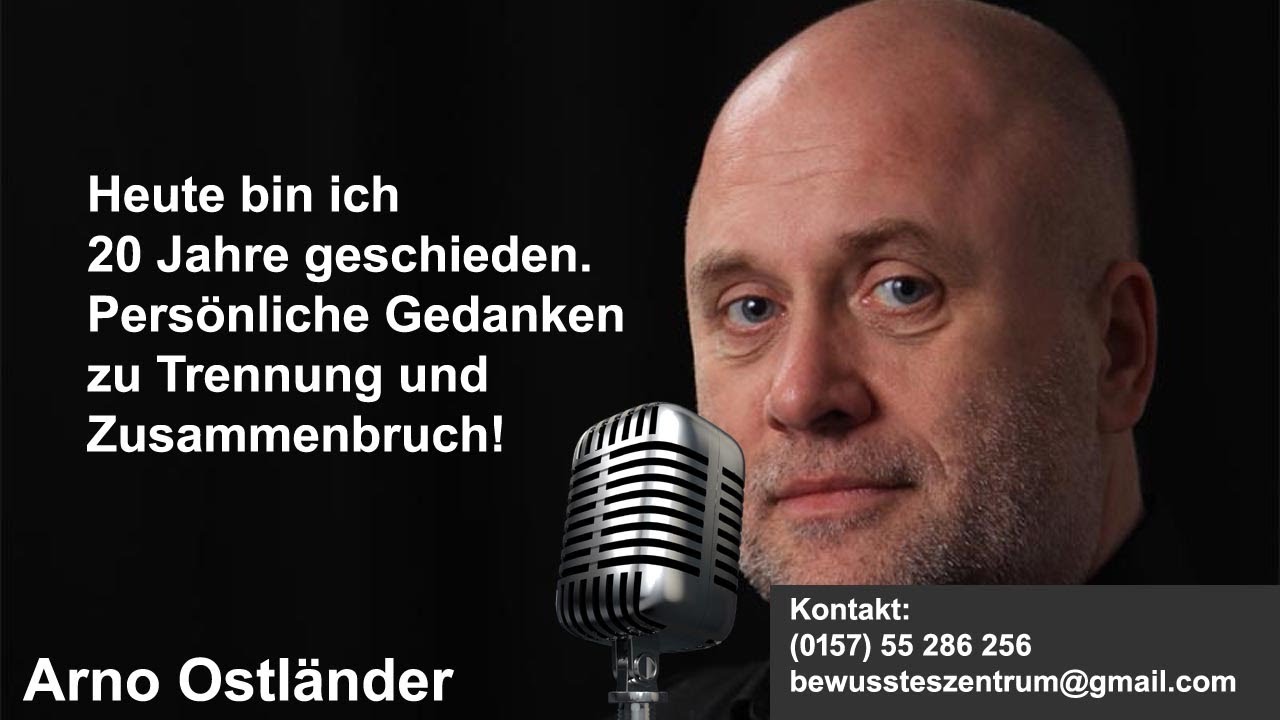 Heute bin ich 20 Jahre geschieden. Persönliche Gedanken zu Trennung und ...