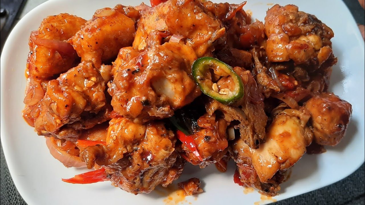 Chili Chicken Simple Version / Ayam Masak Chili cara mudah - YouTube