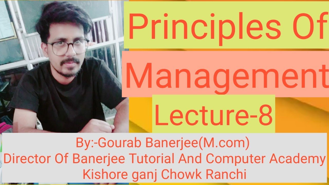 BST-Principles Of Management. - YouTube
