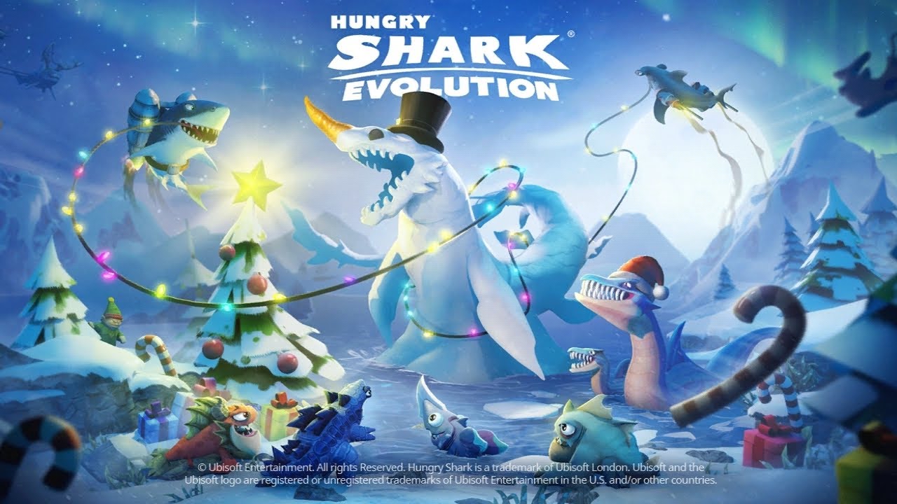 New Christmas update.New baby sea reindeer and Santa's beard (hungry ...