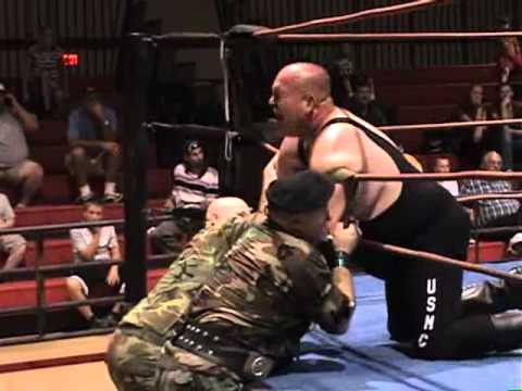 ACW WRESTLING Sgt. Jim Nelson vs Sgt. Robbie Lynn for the TV Title ...